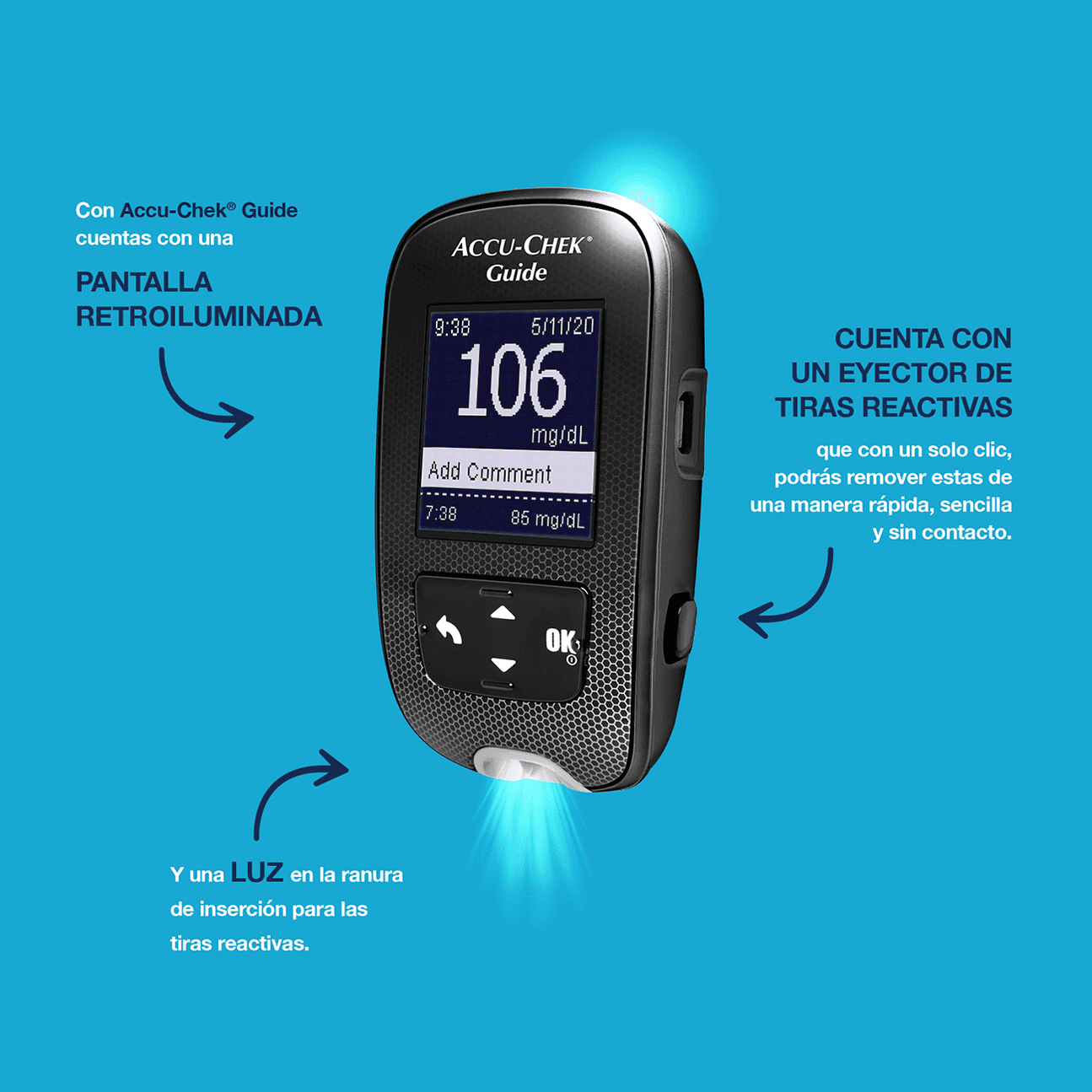 Accu-Chek Guide Kit | Medidor De Glucosa En Sangre — Dr.Care México