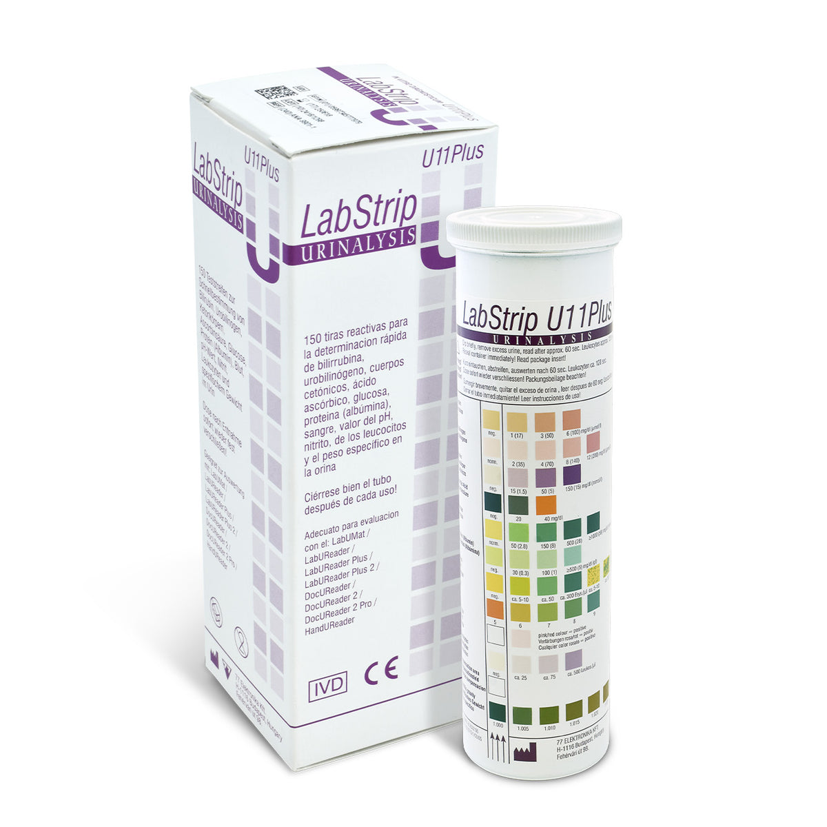 Tiras reactivas para análisis de orina U11 Plus — Dr.Care México