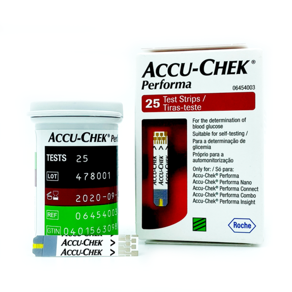 Accu-Chek Performa - 25 tiras — Dr.Care México